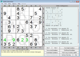 Sudoku Instructions Program - super program for you -ECstep