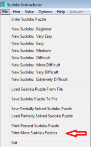 Sudoku Instructions Program - super program for you -ECstep